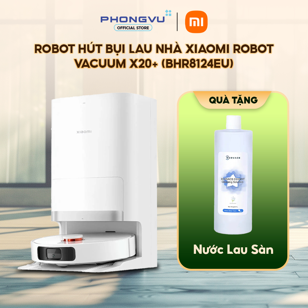Robot hút bụi lau nhà Xiaomi Robot Vacuum X20+ (BHR8124EU) - Hút & Lau ...