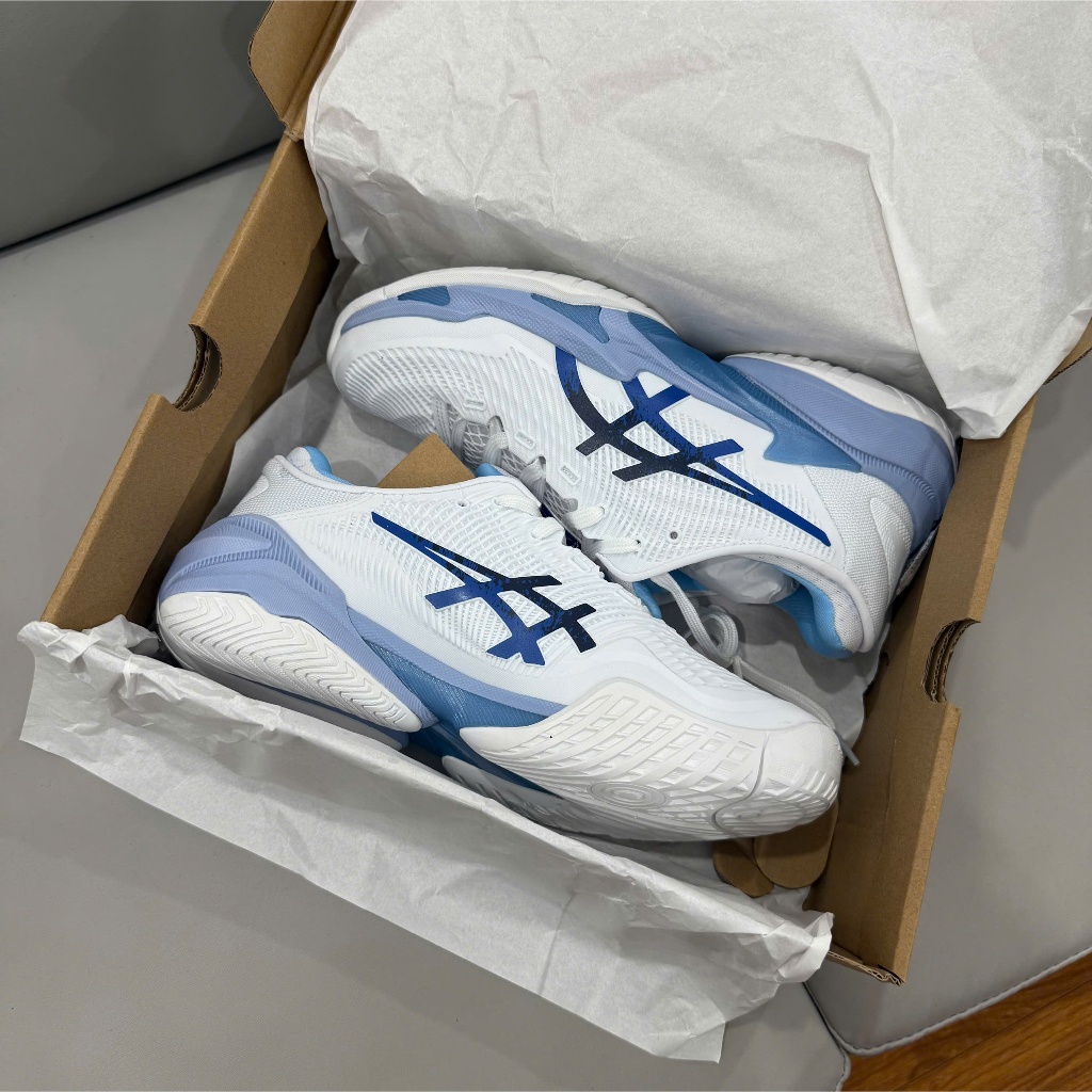 [BEST QUALITY] Asics Novak FF3 Trắng xanh dương best Quảng Châu 36-45 ...