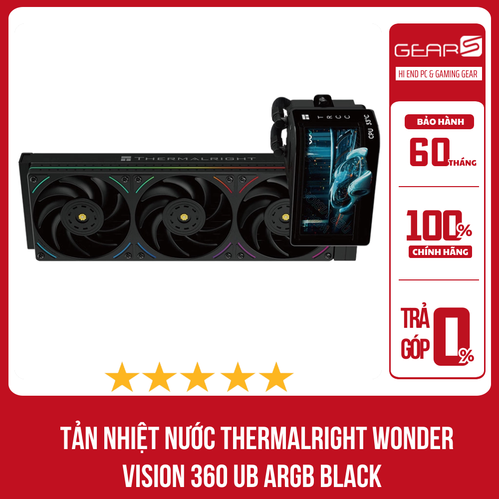 [FULL VAT] Tản nhiệt nước THERMALRIGHT Wonder Vision 360 UB Argb Black ...