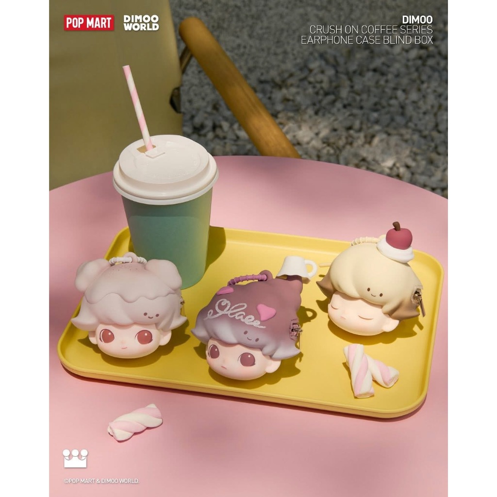 [Pop Mart] Dimoo Crush on Coffee Series Earphone Case | Shopee Việt Nam
