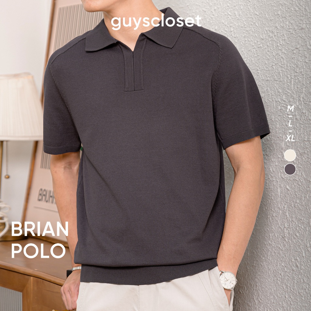 Áo Polo Nam GUY's Closet Brian Polo, Chất Liệu Dệt Kim, Thoáng Mát ...