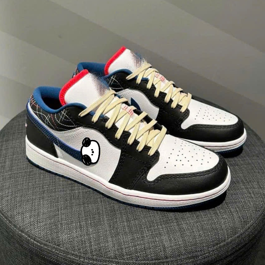 Giày Thể Thao JD1 Low Industrial Blue Sashiko. Giày Sneaker JD1 White ...