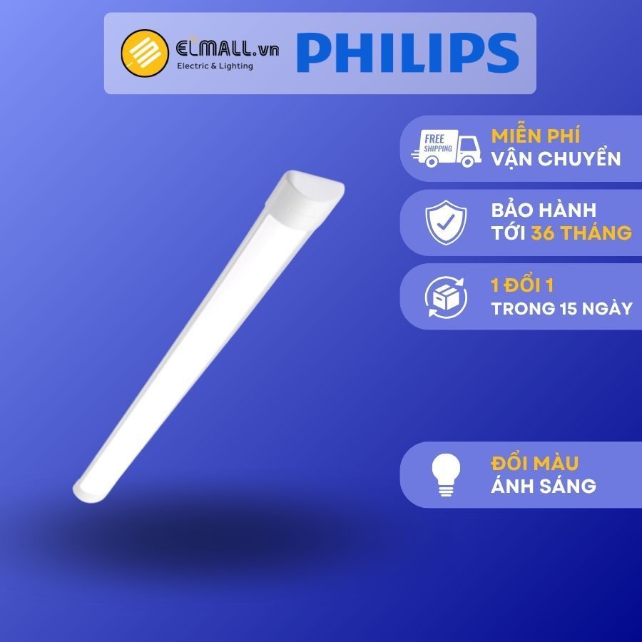 Đèn led Tuýp bán nguyệt Philips BN005C PSU GM 20W L600, 40W L1200 4000K ...
