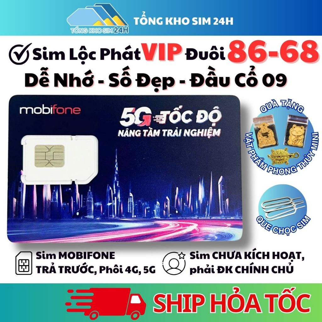 Sim Lộc Phát Đuôi 68, 86 VIP - Sim Mobifone Phong Thủy Trả Trước Từ ...