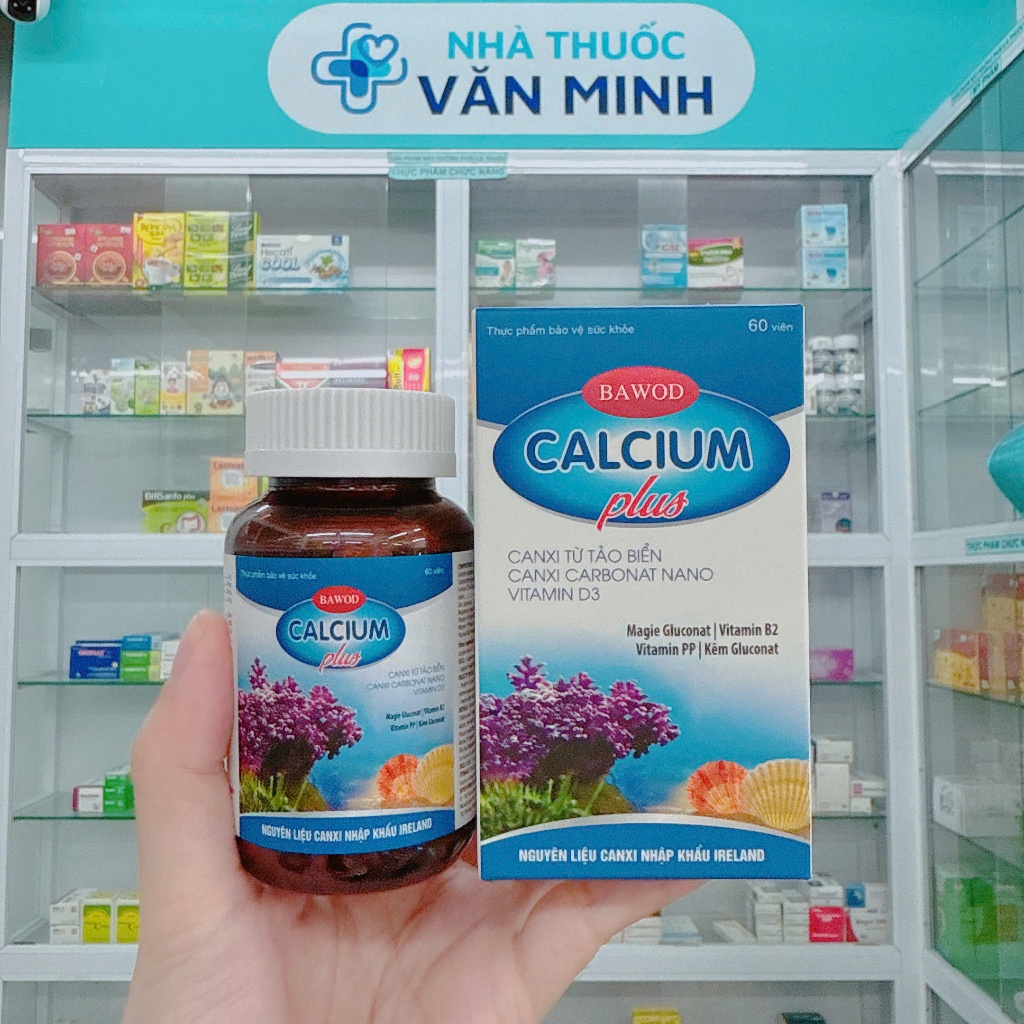 Viên Uống Bổ Sung Canxi Từ Rong Biển Calcium Plus Bawod – Nano Canxi ...