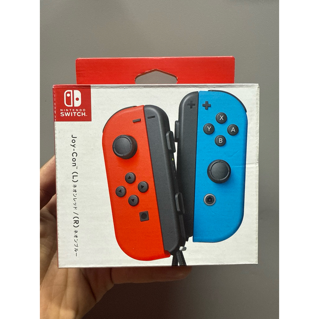 Tay Cầm Joy-Con Nintendo Switch Màu Neon Red & Neon Blue Chính Hãng ...