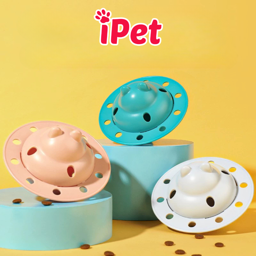 Đồ Chơi Đĩa Bay UFO Rò Rỉ Thức Ăn Huấn Luyện Thú Cưng Chó Mèo - iPet Shop | Shopee Việt Nam