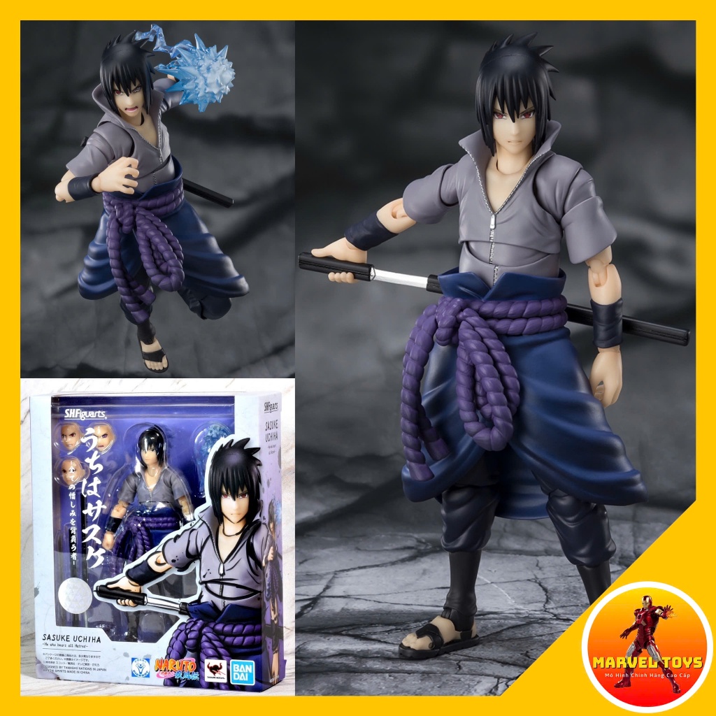 [HÀNG SẴN] Mô Hình Chính Hãng BANDAI SHF SHFiguarts Sasuke Uchiha ...