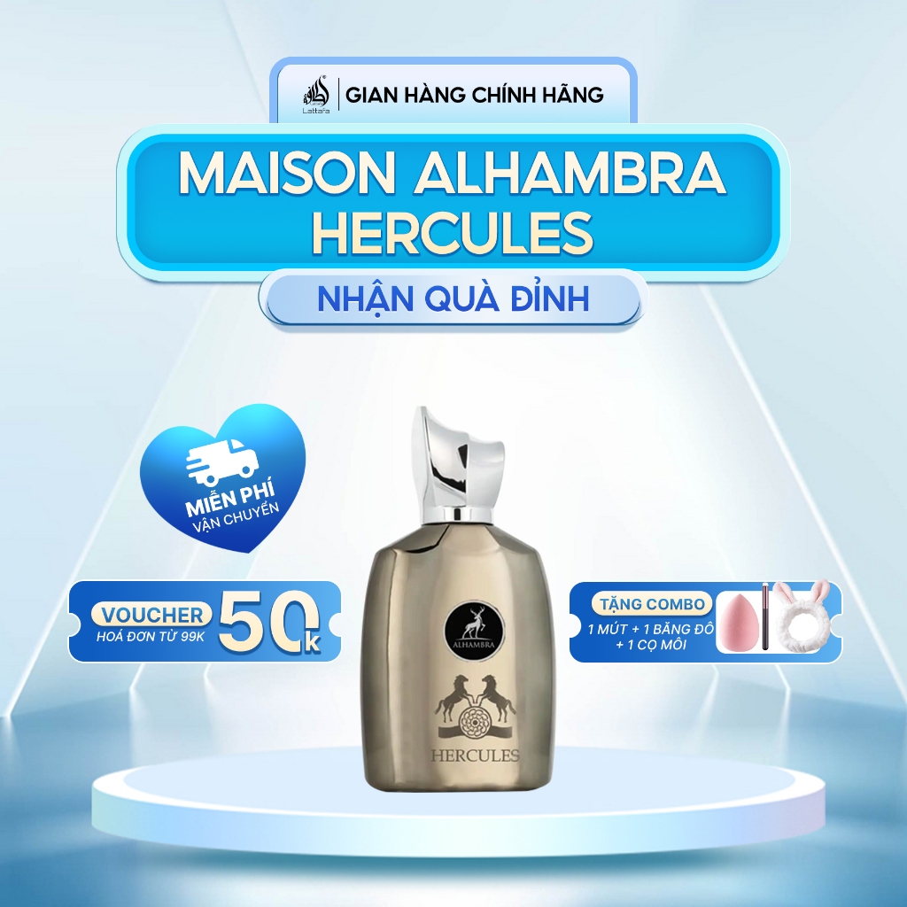 Nước hoa nam Maison Alhambra by Lattafa Hercules EDP nước hoa hương ...