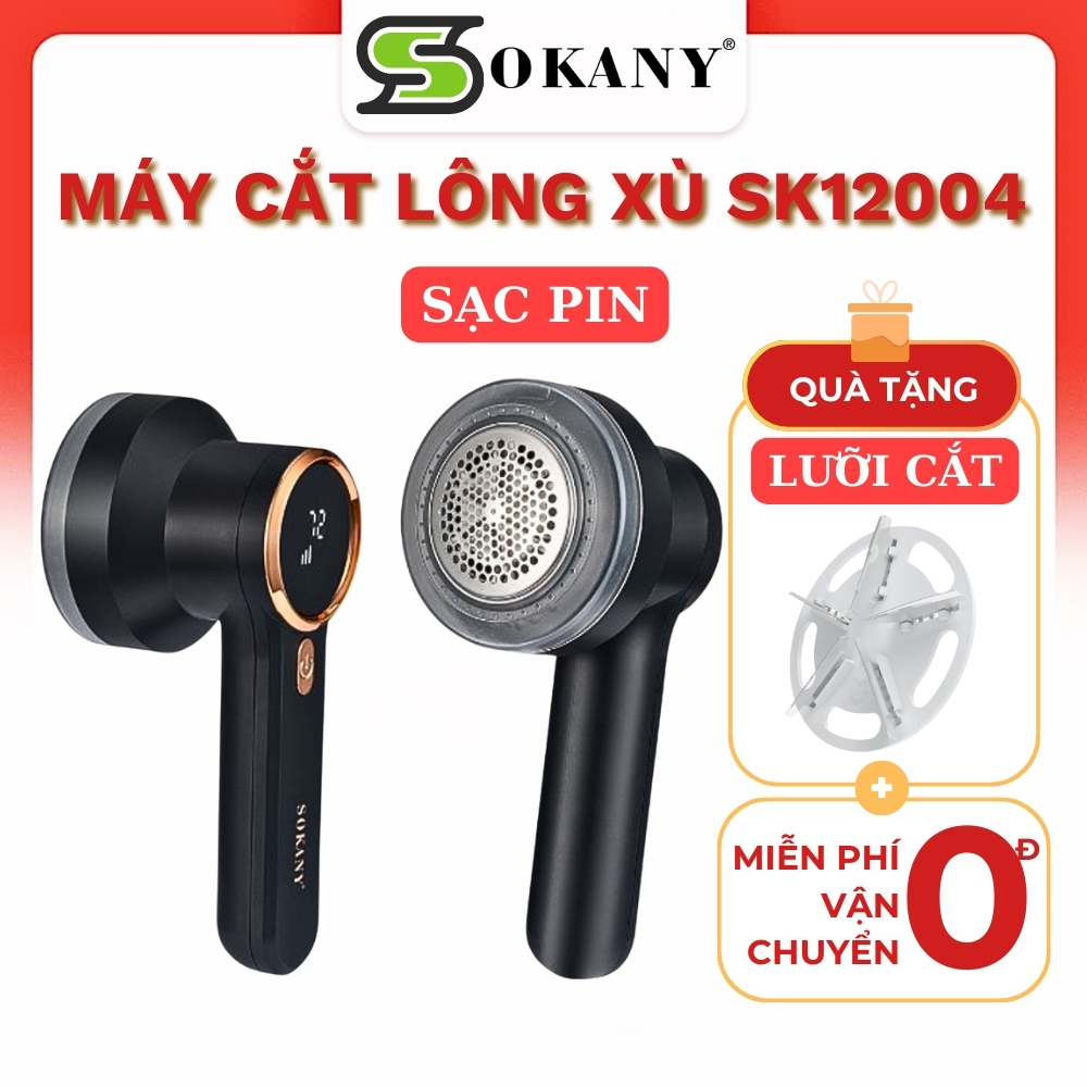 Máy cắt lông xù đa năng mini SOKANY SK-12004 cắt lông xù, vải xù quần ...