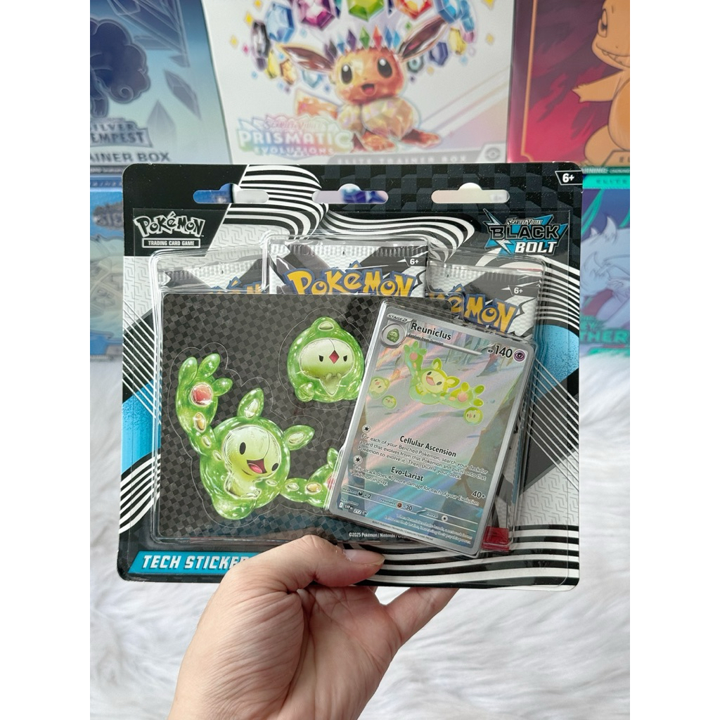 Pokémon TCG: Bộ thẻ bài Scarlet & Violet-Black Bolt Tech Sticker ...