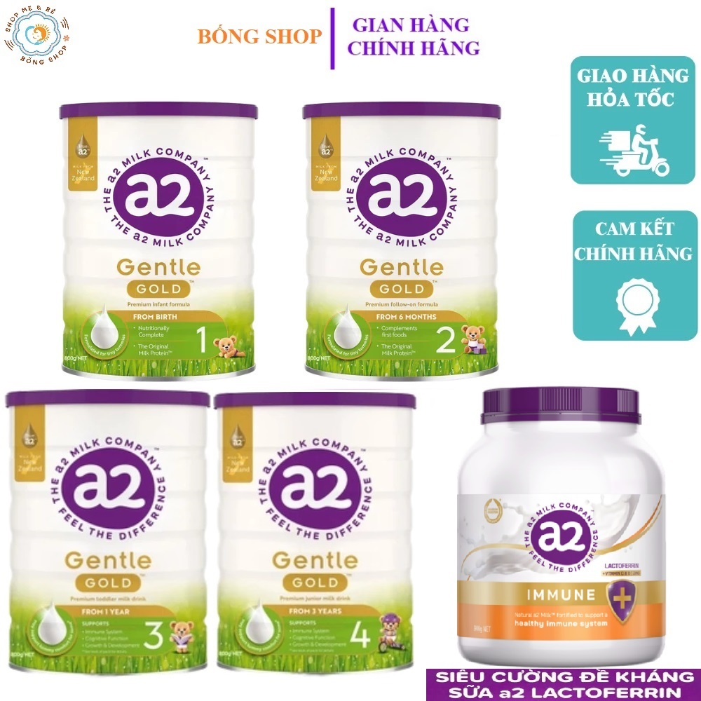 Sữa A2 Gentle Gold Premium/ Immune Sữa Công Thức Nguyên Kem Đạm A2 Bé ...