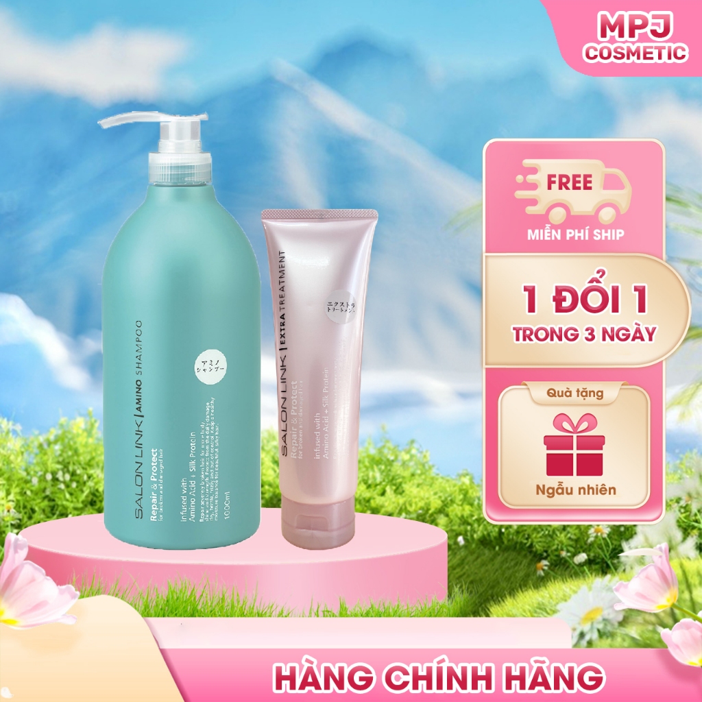 Dầu Gội Đầu Phục Hồi Tóc Khô Xơ Chẻ Ngọn Salon Link Amino Shampoo ...