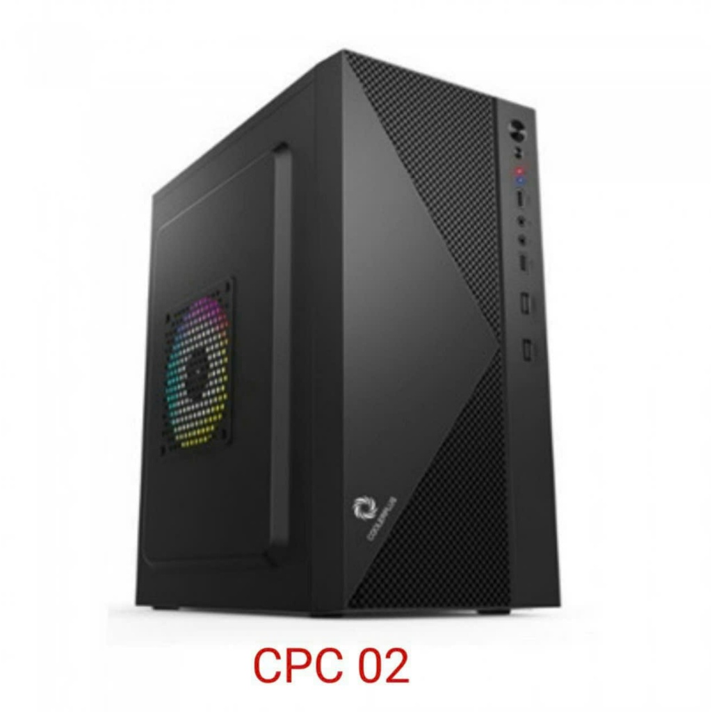 Case Máy Tính Văn Phòng Gaming C02 M-Tower Đen | Hỗ Trợ PSU ATX, HDD ...