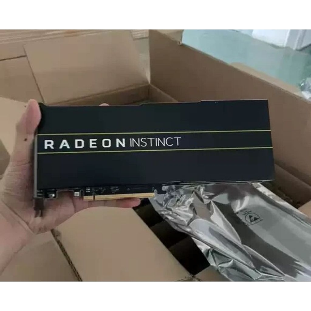 Card màn hình AMD Radeon Instinct MI50 16gb dùng cho PC tặng kèm cáp ...