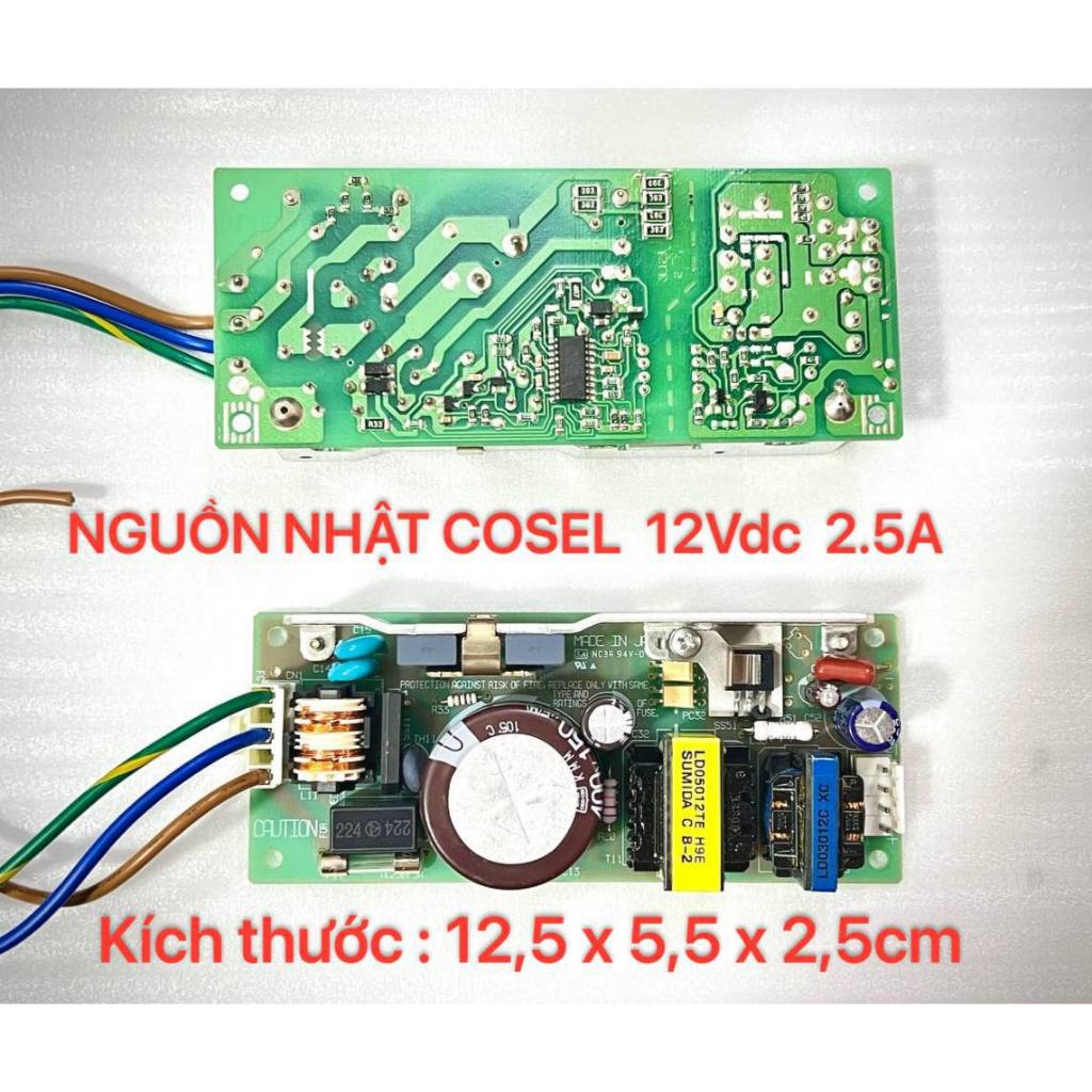 MẠCH NGUỒN 220V : 12V 2.5A cosel japan LDA30F-12 ( cấp cho thiết bị ...