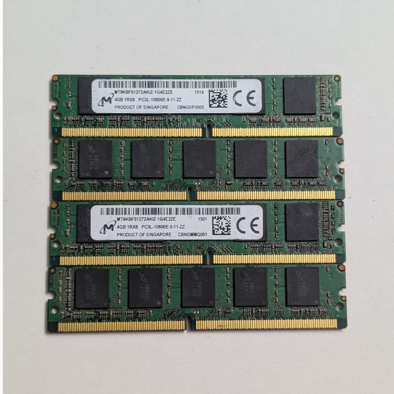 Ram Mini DIMM 244pin DDR3 8GB 4GB Registered/Udimm ECC 1333mhz | Shopee ...