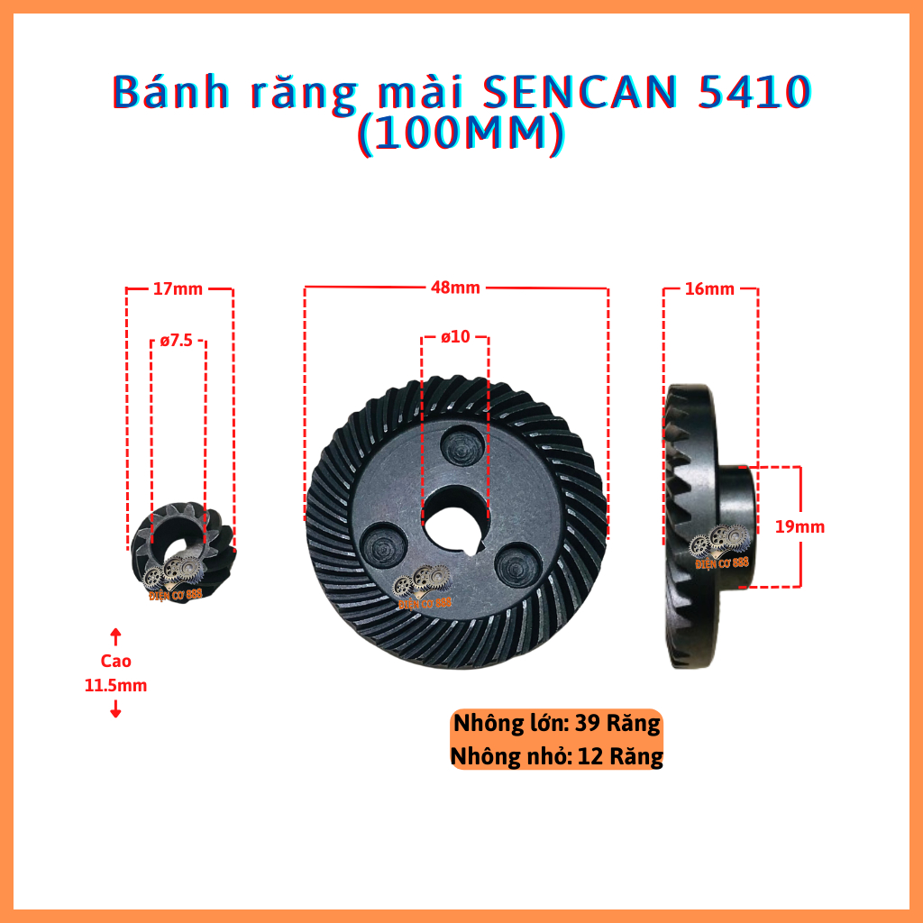 Bộ bánh răng mài SENCAN 541002, 541003, LACELA 241020 | Shopee Việt Nam