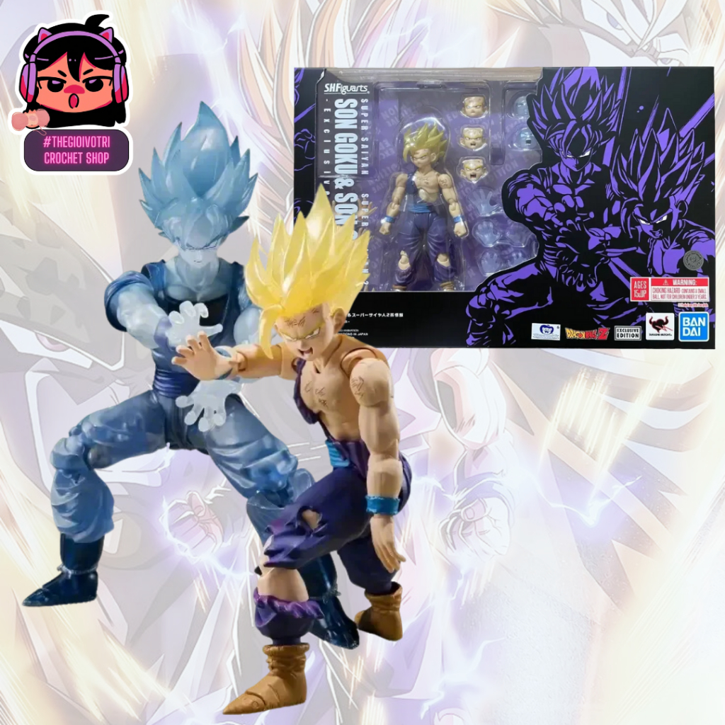 SHF BANDAI (AUTHENTIC) HIGH QUALITY ACTION FIGURE "SDCC GOHAN ...