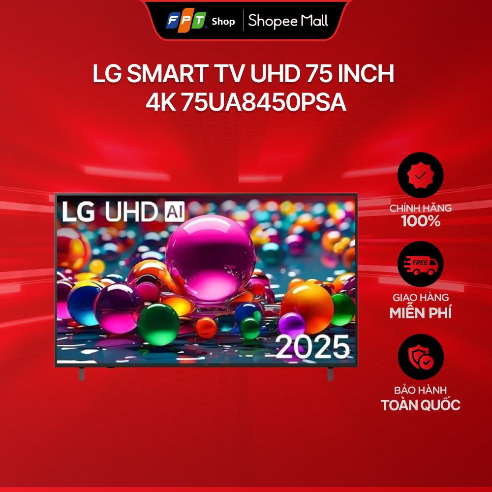 LG Smart TV UHD 75 inch 4K 75UA8450PSA | Shopee Việt Nam