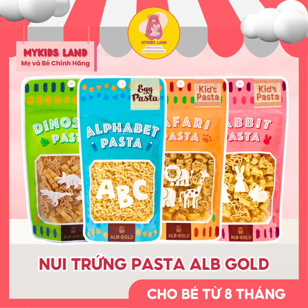[DATE 2027] Nui trứng Egg Pasta ALB GOLD Hình Chữ cái ABC Nội địa Nhật ...