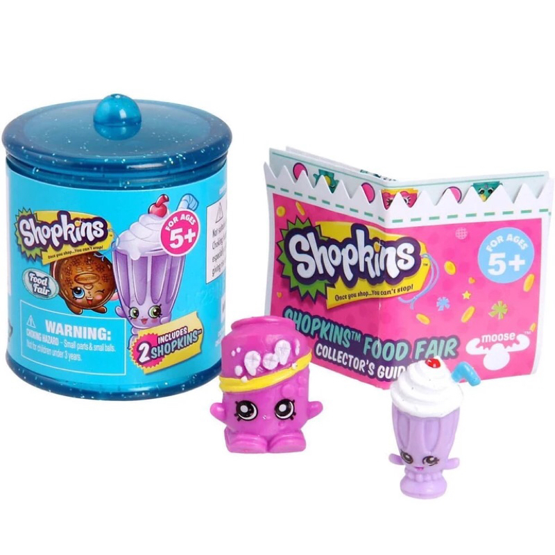 Đồ chơi sưu tầm mini 2 Shopkins trong can nhựa. | Shopee Việt Nam