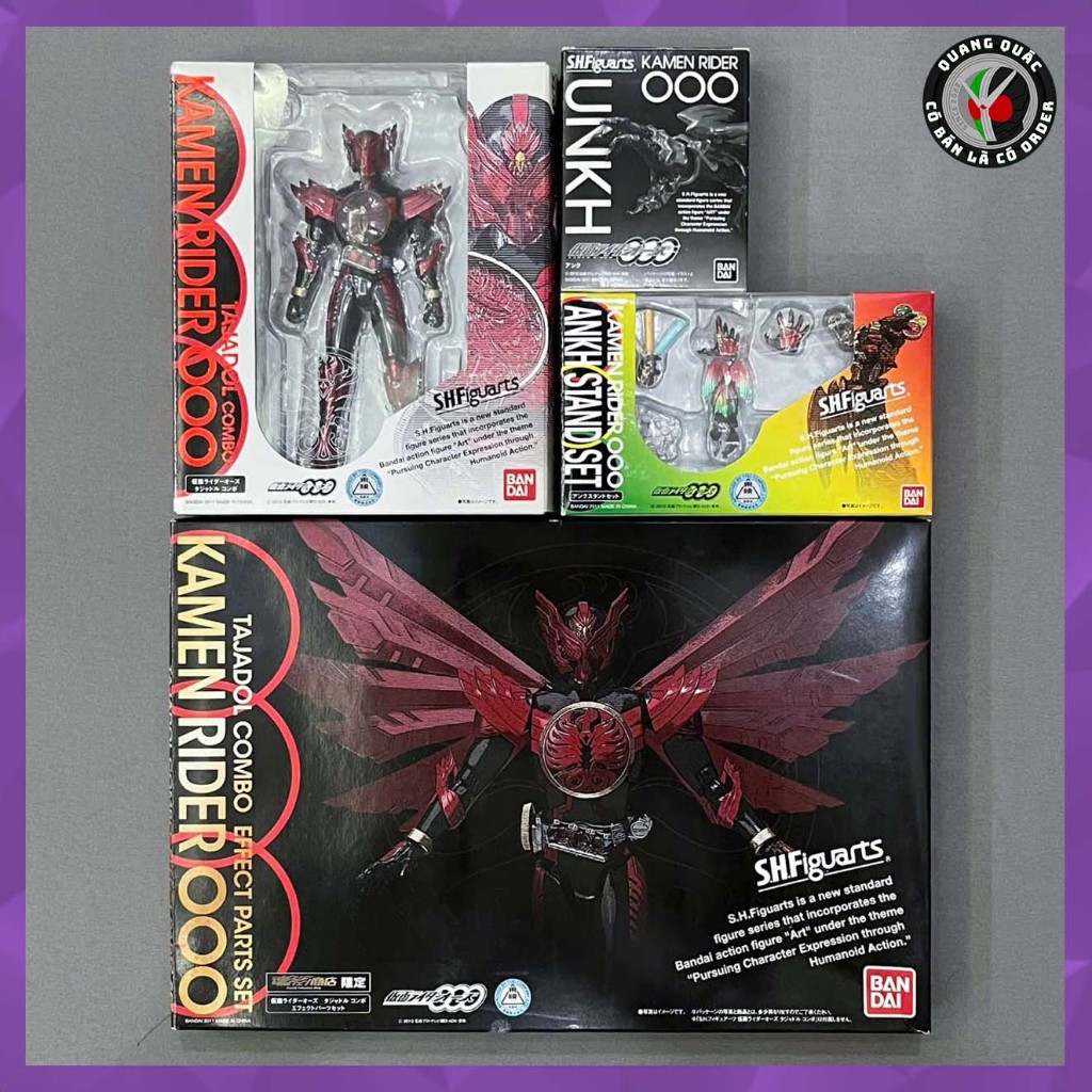 [HÀNG MỚI VỀ] Mô hình đồ chơi chính hãng SHF Kamen Rider OOO Tajadol ...