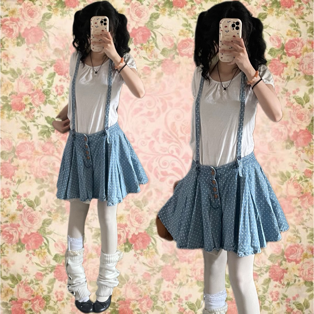 Set đầm váy/ áo xô quần Nhật vintage/fairy/shoujo 2hand (NEW DROP 15/8) | Shopee Việt Nam