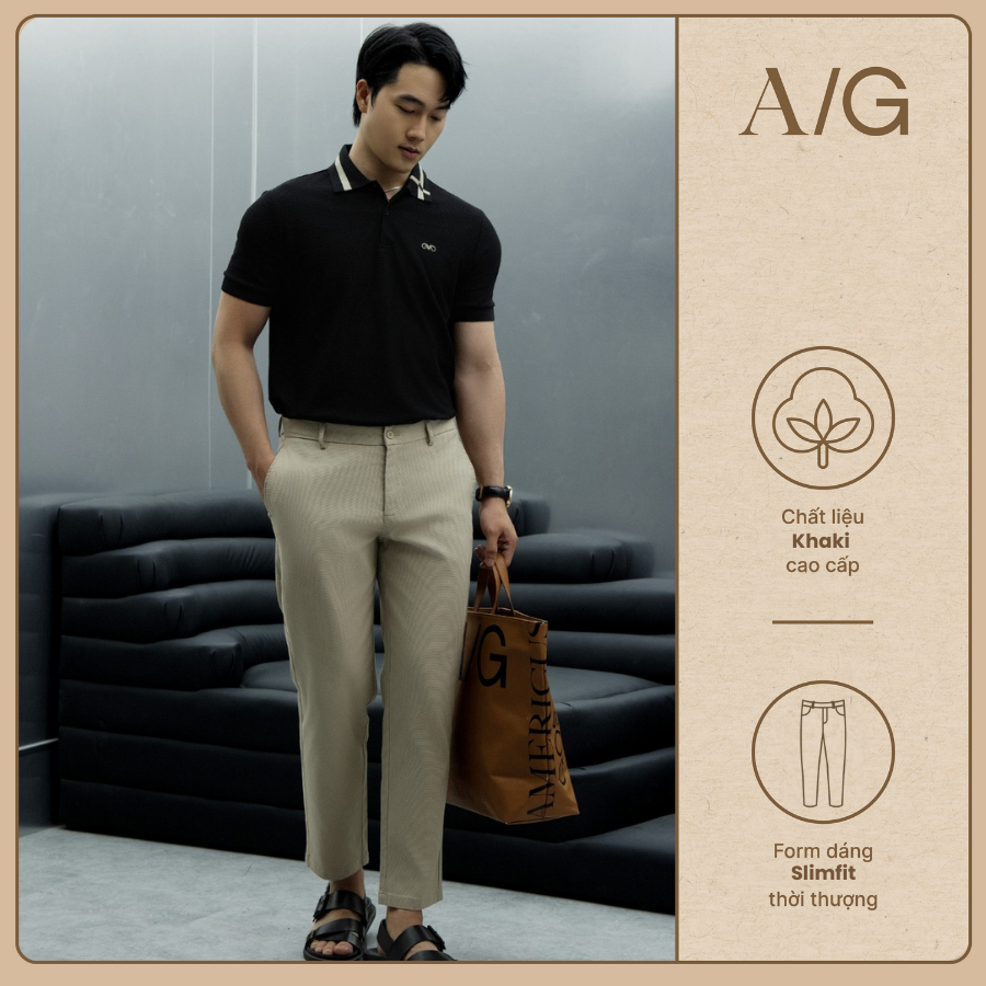 Quần Khaki Americus Gosani 511 Trơn Màu Nâu Đậm Và Màu Be | Shopee Việt Nam