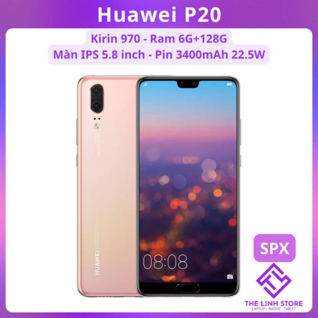 Điện thoại Huawei P20 (SPX) ram 6G 128G - Kirin 970 màn 5.8 inch | Shopee Việt Nam