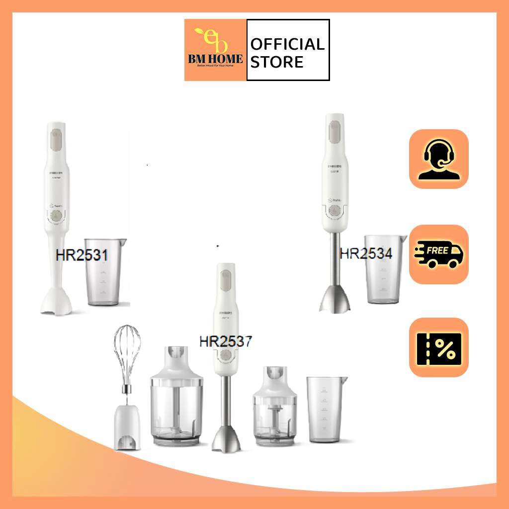 Máy xay sinh tố cầm tay Philips HR2531 - HR2534 - HR2537 - Sản phẩm ...