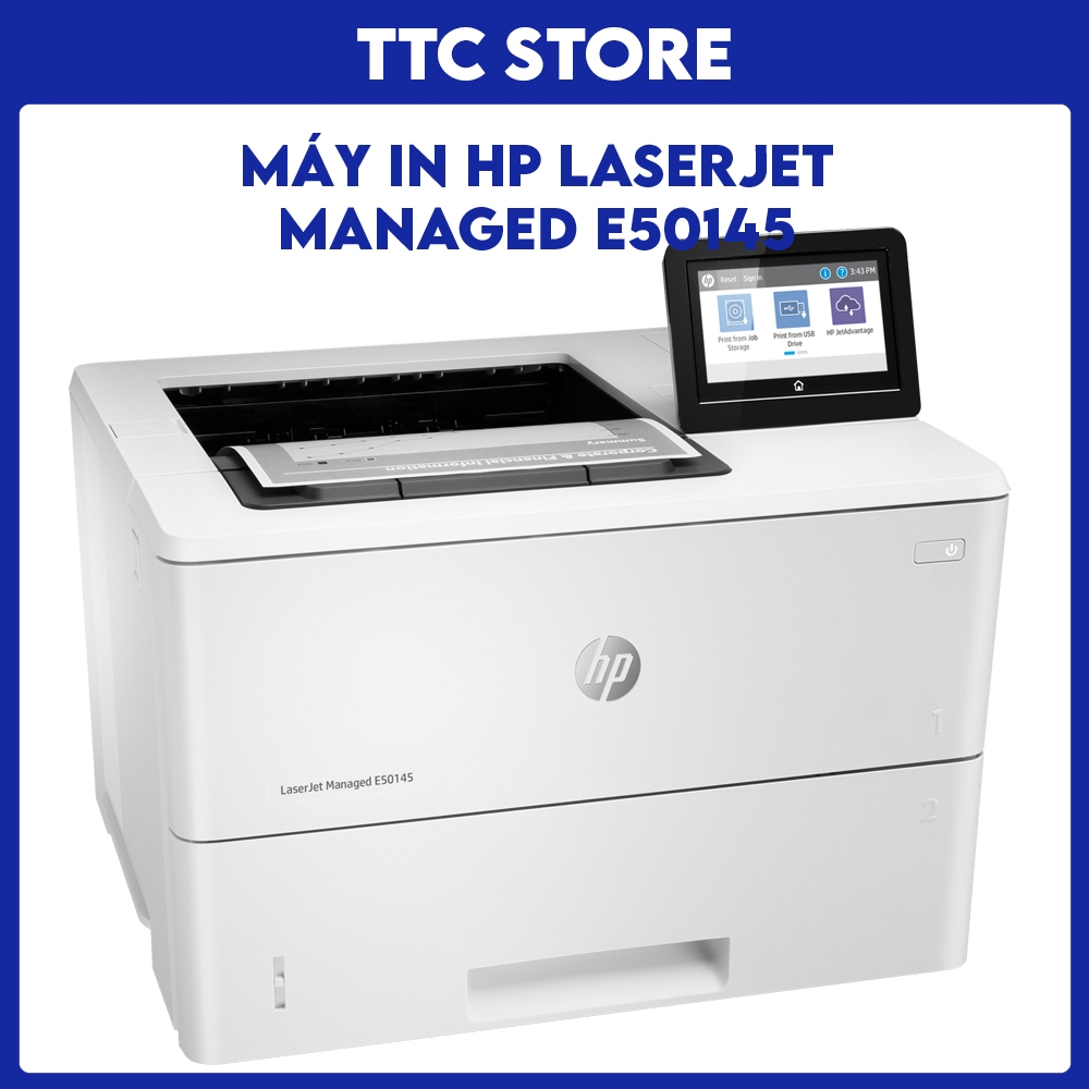 Máy in HP LaserJet Managed E50145DN Print, Scan, Copy, Fax, Duplex ...