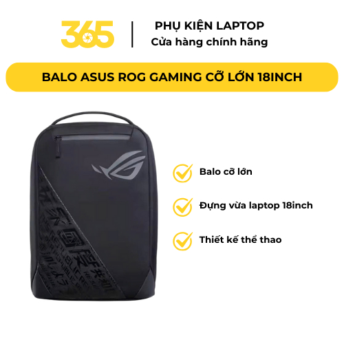 [365] Balo ROG Gaming BP1501G Cho Laptop 15-18 inch – Backpack Dung ...