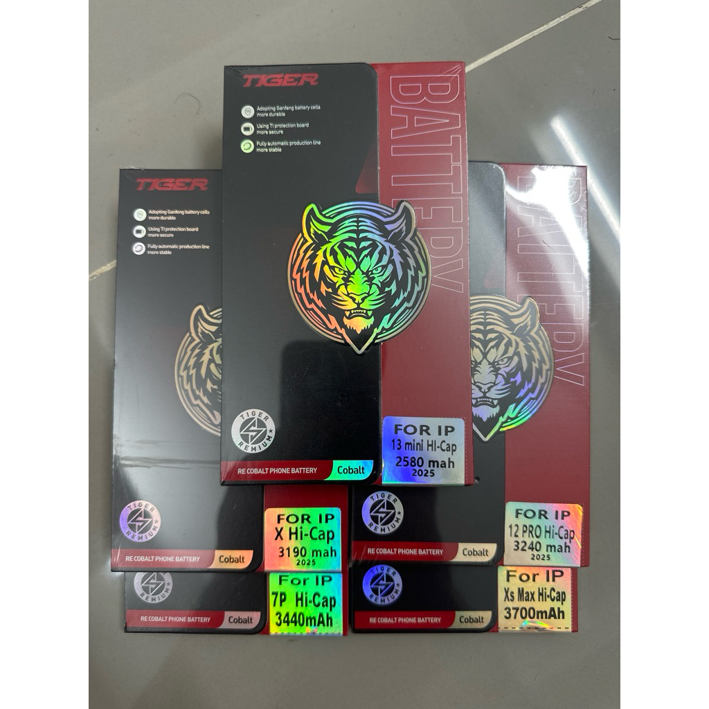 Pin Tiger Dung lượng cao cho ip 5S/ 6G/ 6S/ 6Plus/ 6S Plus/ 7G/ 7Plus ...