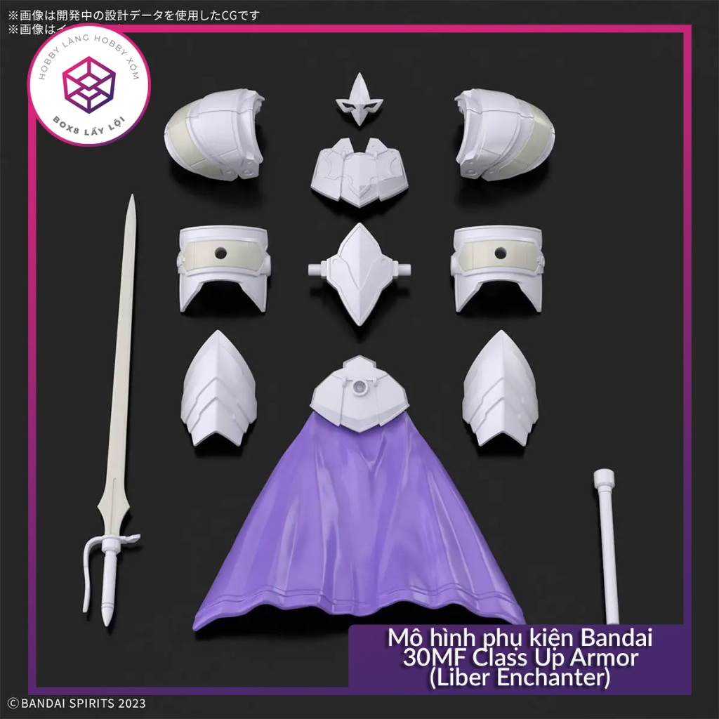 Mô hình phụ kiện Bandai 30MF Class Up Armor (Liber Enchanter) [GDB ...
