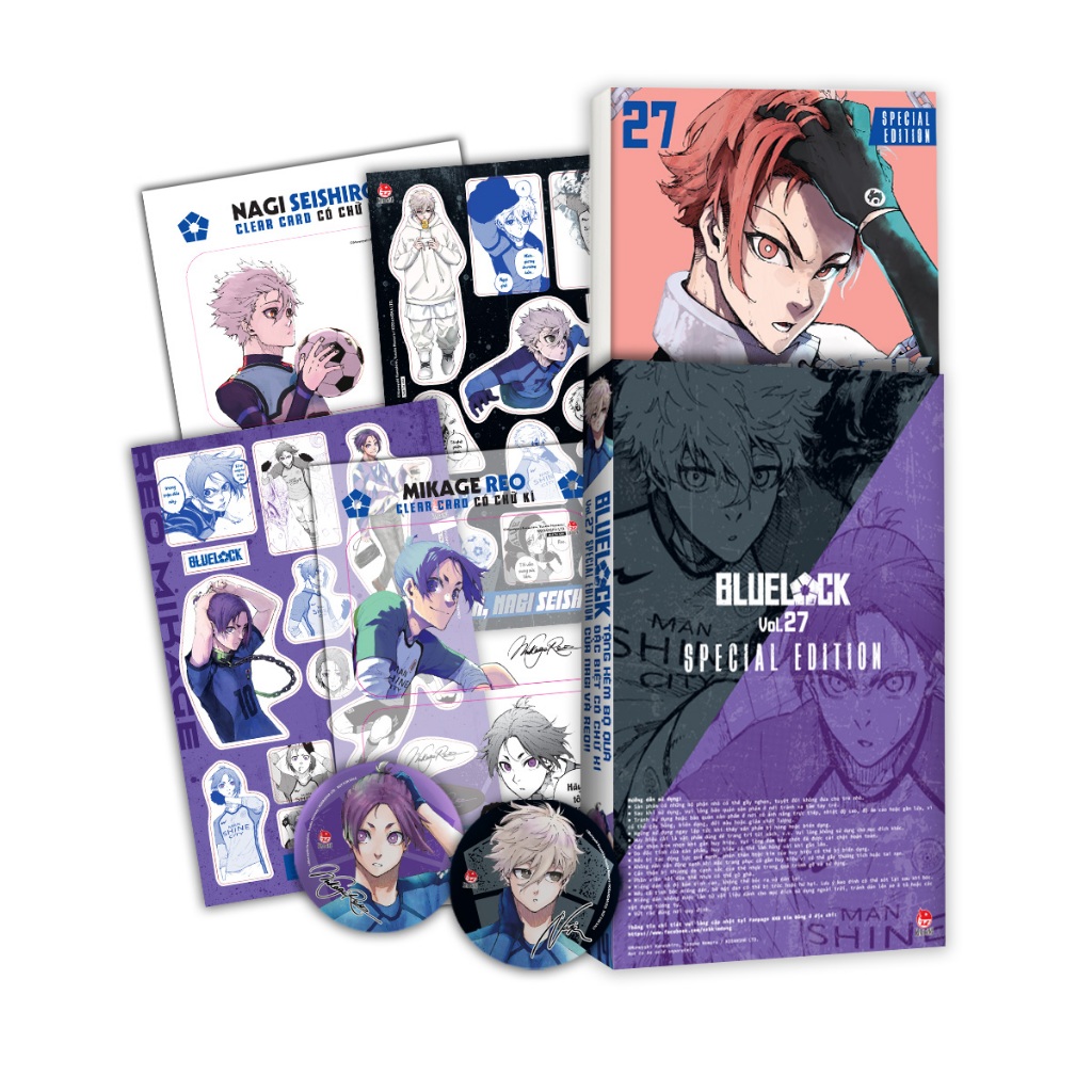 Truyện Tranh - BlueLock (Blue Lock) - Tập 17, 18, 19, 20, 21, 22, 23 ...