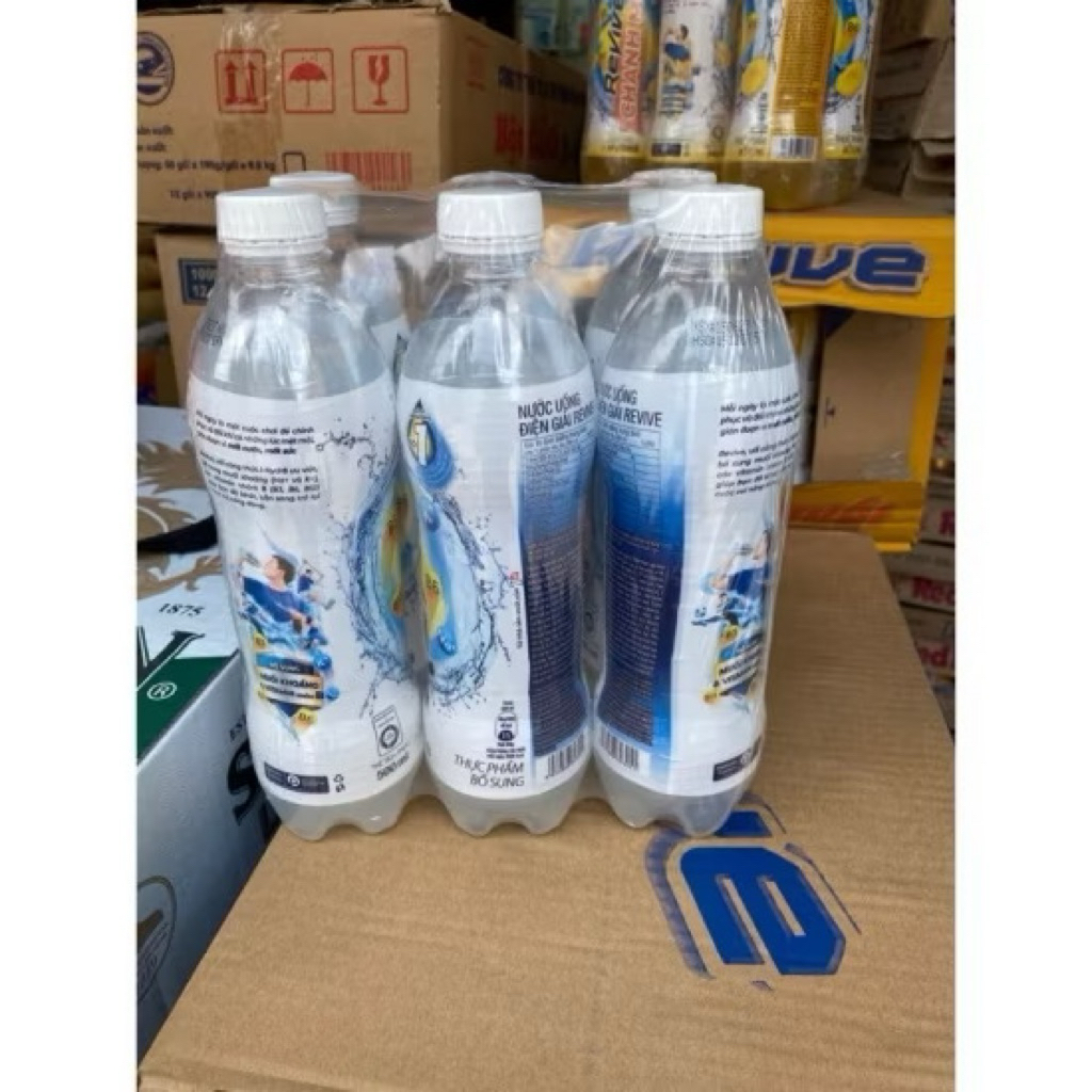 Thùng 24 chai nước Revive chanh muối- bù nước bù khoáng 390ml/500ml ...