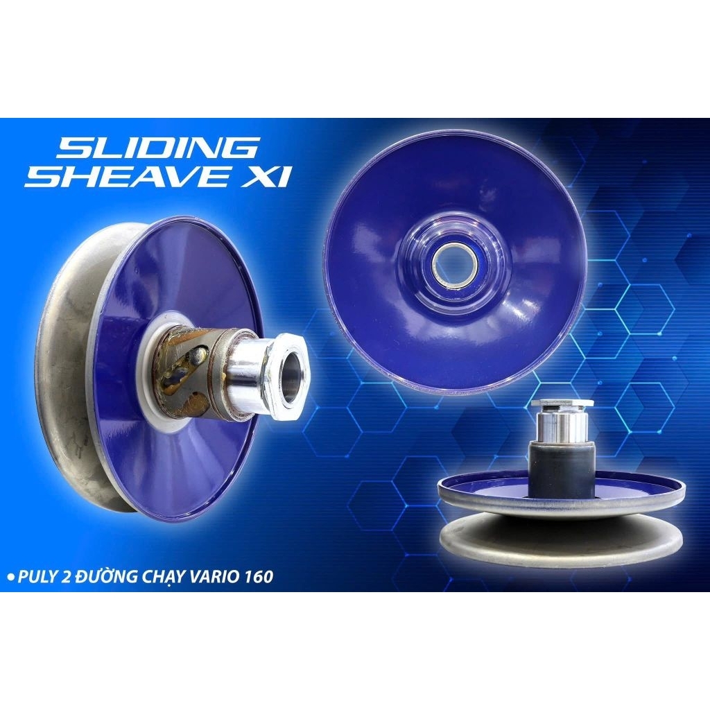 PULLY nồi sau 6 rãnh bi trượt dành cho các dòng tay ga Honda | Shopee ...
