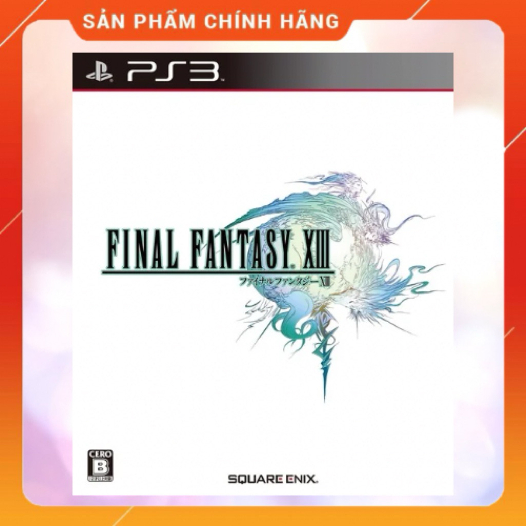 Đĩa game ps3 Final Fantasy 13 - hệ Nhật FULL BOX FF13 (XIII) ps3 gốc ...