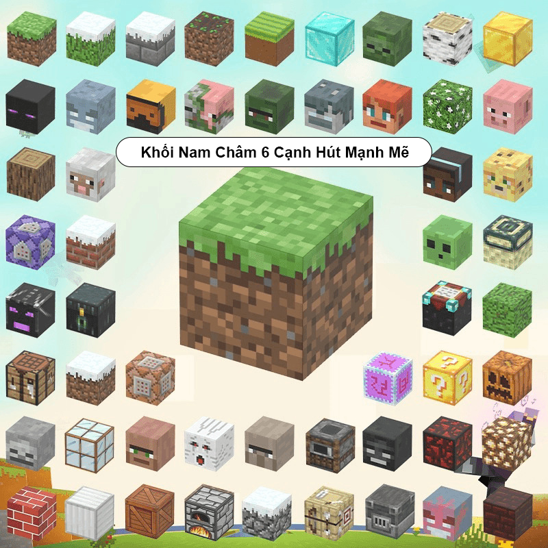 Khối Hộp Minecraft, Đồ Chơi Block Minecraft, Mô Hình Hộp Minecraft, Hộp ...