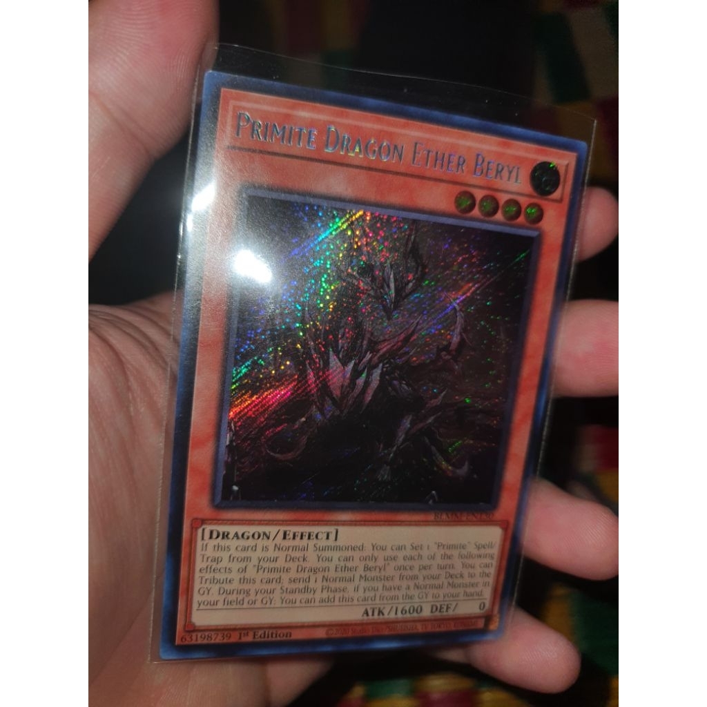 Thẻ Bài Yugioh - Primite Dragon Ether Beryl Secret Rare BLMM-EN130 ...