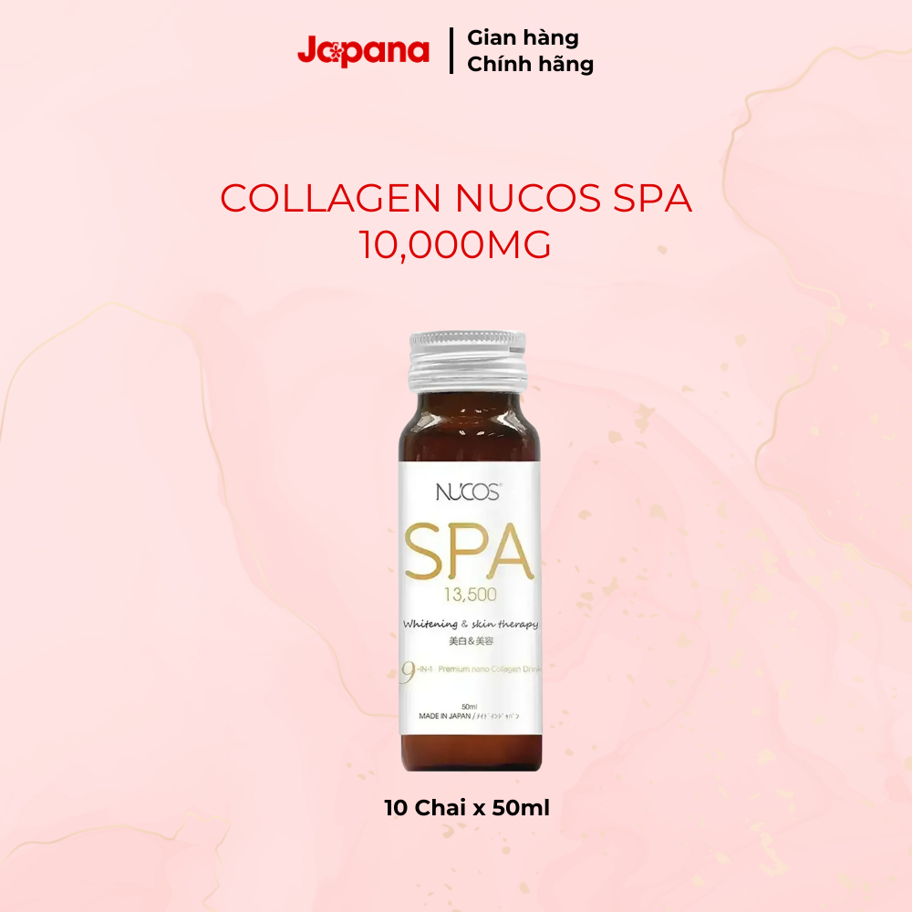 Collagen Nucos Spa 10,000mg (Hộp 10 Chai x 50ml) – Cải Thiện Độ Đàn Hồi ...
