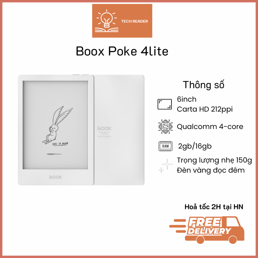 Máy đọc sách Boox Poke 4s Poke 4 lite | Shopee Việt Nam