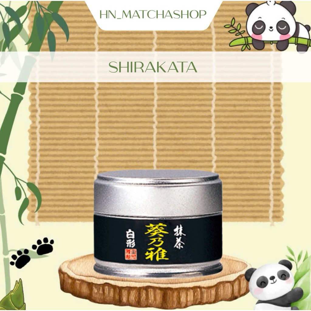 Matcha hãng Shirakata can 20g | Matcha Nhật Bản: Aoi no kaze, Aoi no ...