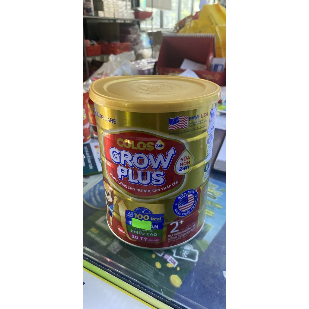 [Nutricare] Sữa bột Colos Grow Plus lon 800g | Shopee Việt Nam