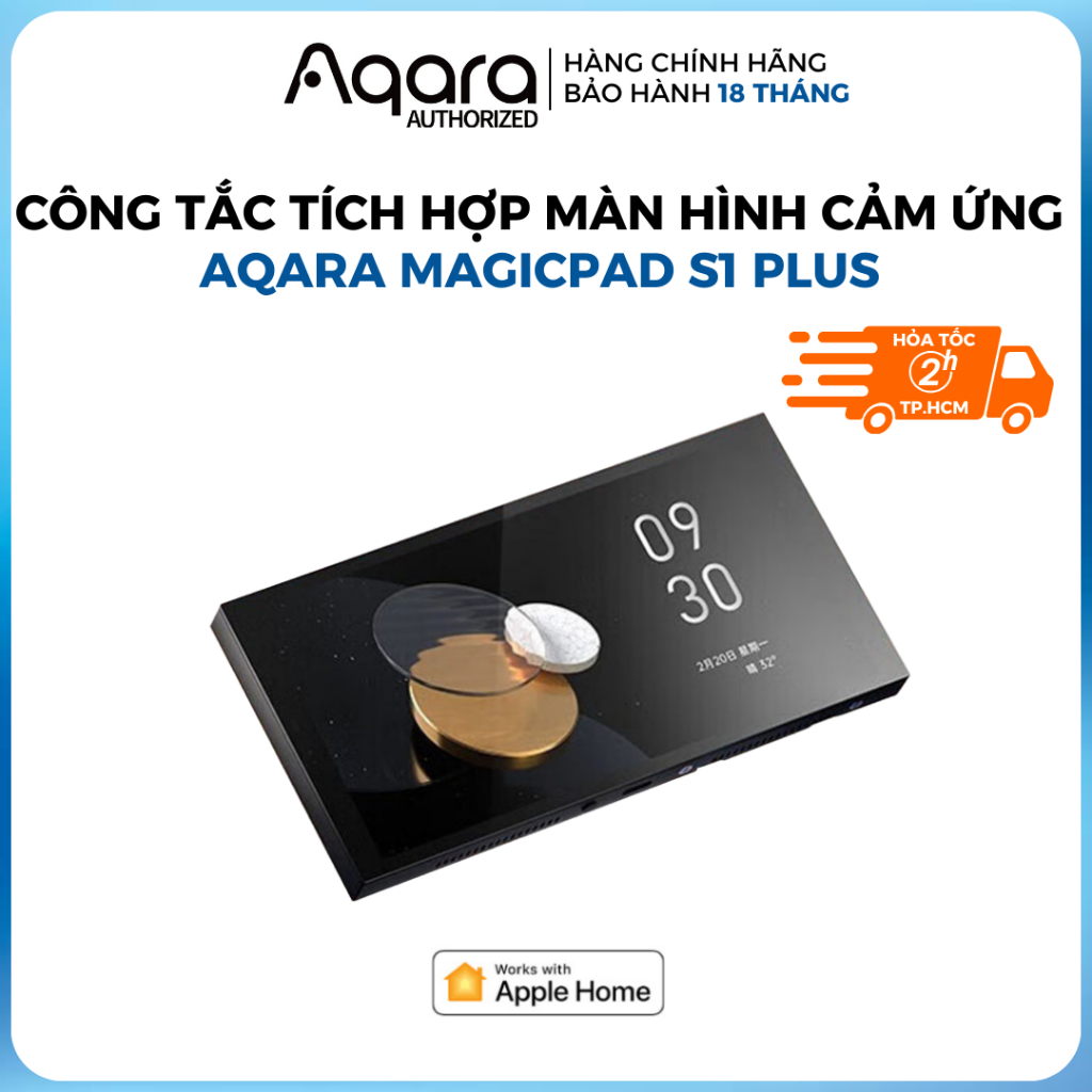 Aqara MagicPad S1 Plus - Màn hình cảm ứng thông minh, tích hợp loa và ...