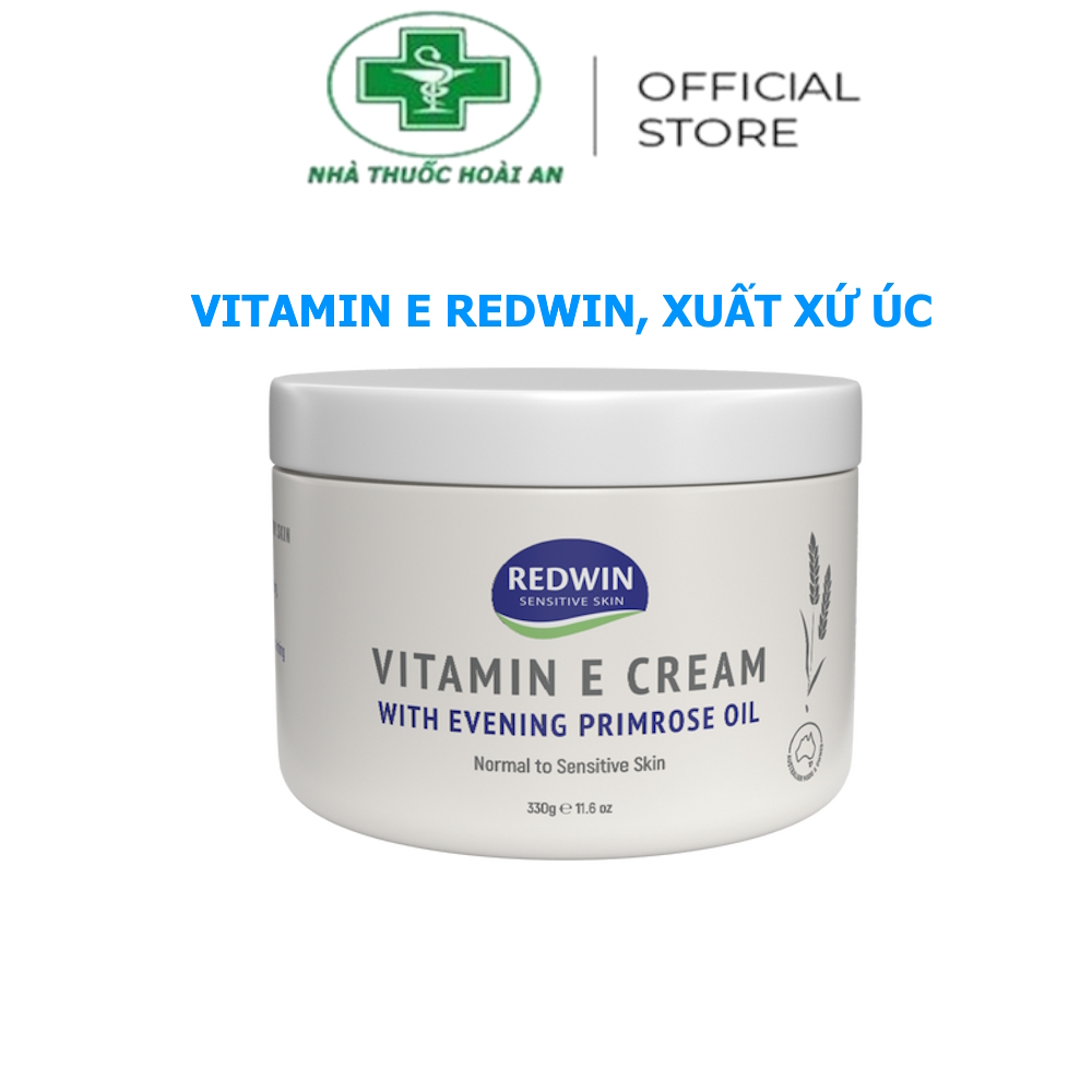 Kem dưỡng ẩm da mềm mịn Redwin Vitamin E Cream 330g, xuất xứ Úc ( hàng ...