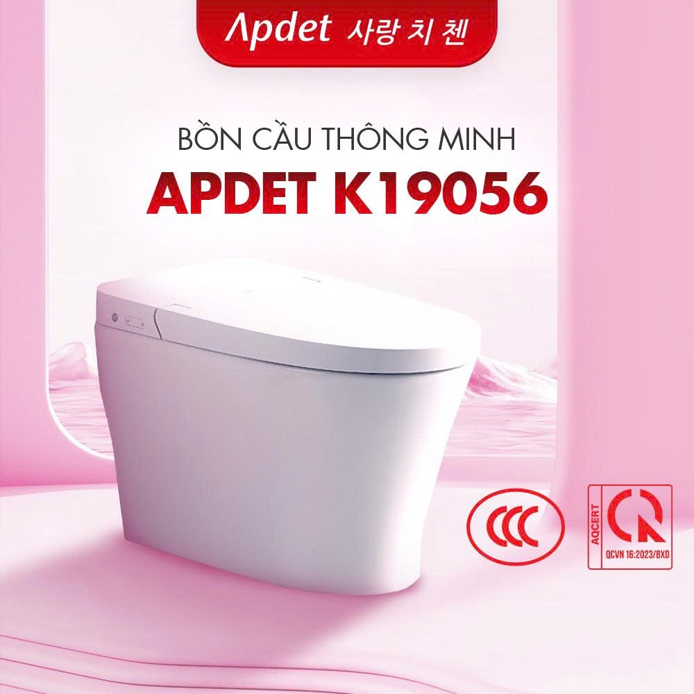 Bồn cầu thông minh APDET K19056 Hàn Quốc - Thiết bị vệ sinh phòng tắm ...