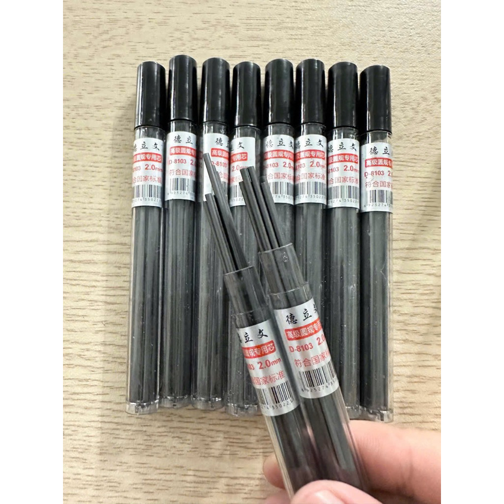 (Set 2/5 Hộp) Ruột Chì Kim, Ngòi Chì Bấm 2.0mm 2B/HB | Shopee Việt Nam