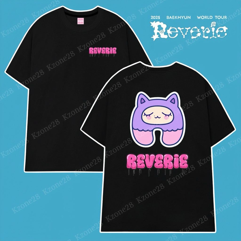 (Hình thật + Có sẵn) Áo thun Kkuru Jam Reverie Baekhyun EXO | Shopee ...